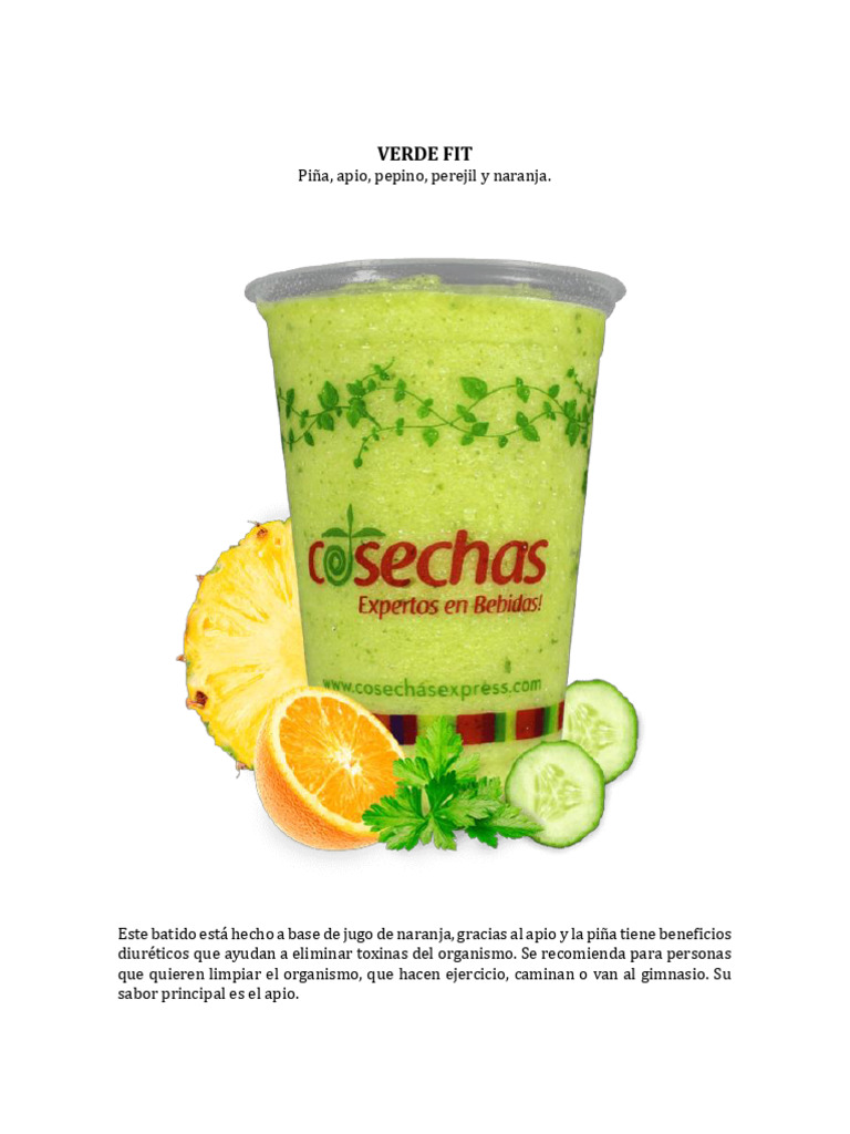 Batidos saludables de cosechas en Costa Rica | PDF