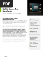 Jetson Orin Nano Developer Kit Datasheet | PDF | Graphics Processing Unit | Computing