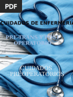 Periodo Trans Operatorio | PDF | Cirugía | Enfermería