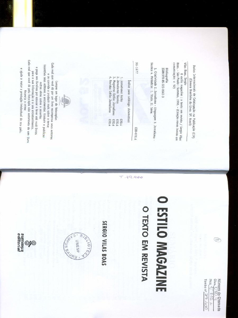 Toaz - Info o Estilo Magazine o Texto em Revista Sergio Vilas Boaspdf ...