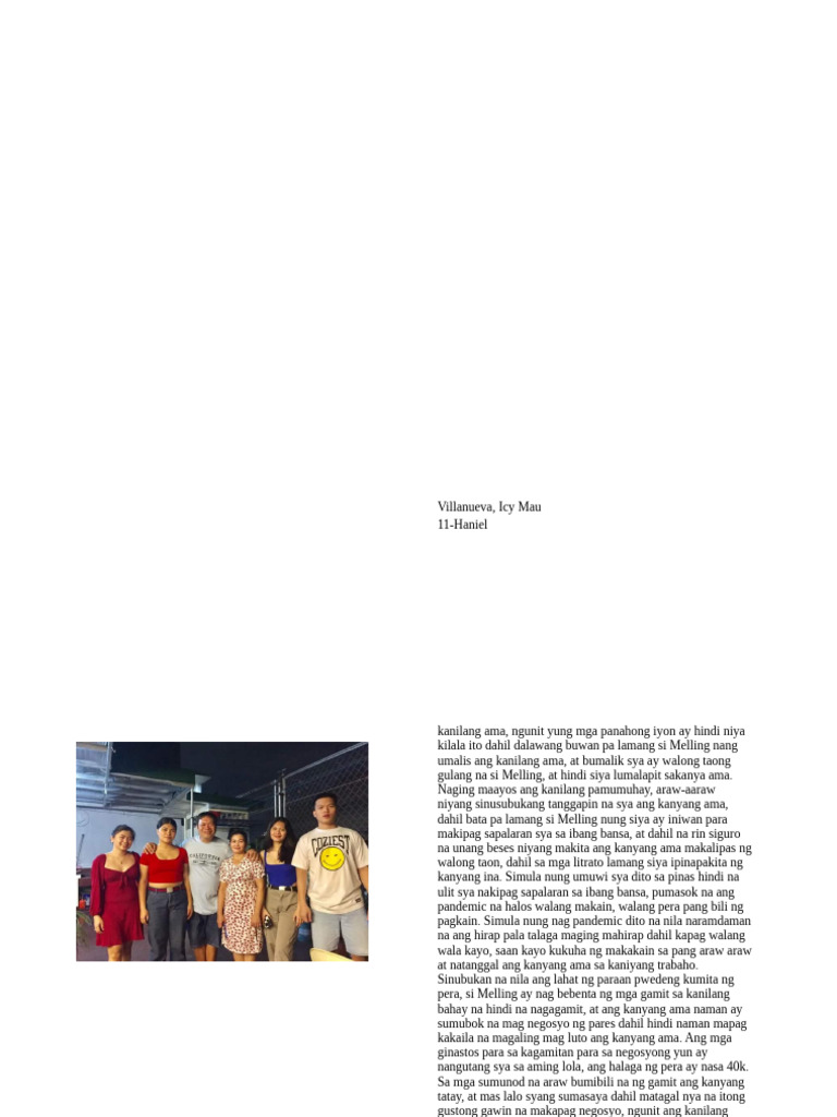 Villanueva Fil 2 | PDF