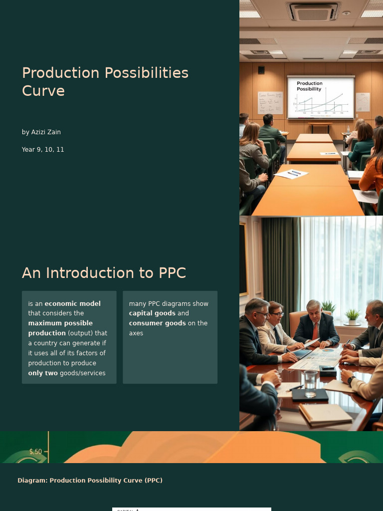 Production Possibilities Curve | PDF