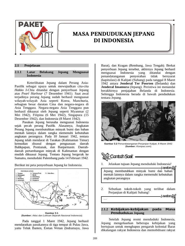 02 Masa Pendudukan Jepang - Fix | PDF