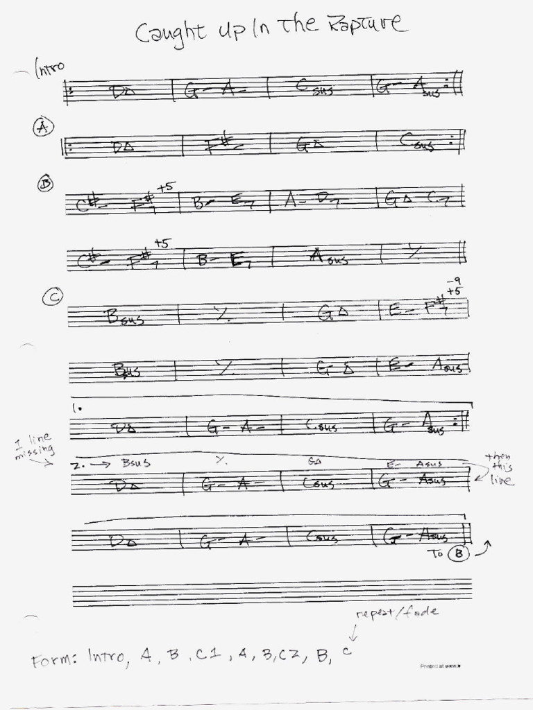 Caught Up in The Rapture | PDF