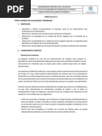Prueba de Excentricidad en Balanzas | PDF | Química | Ciencias fisicas