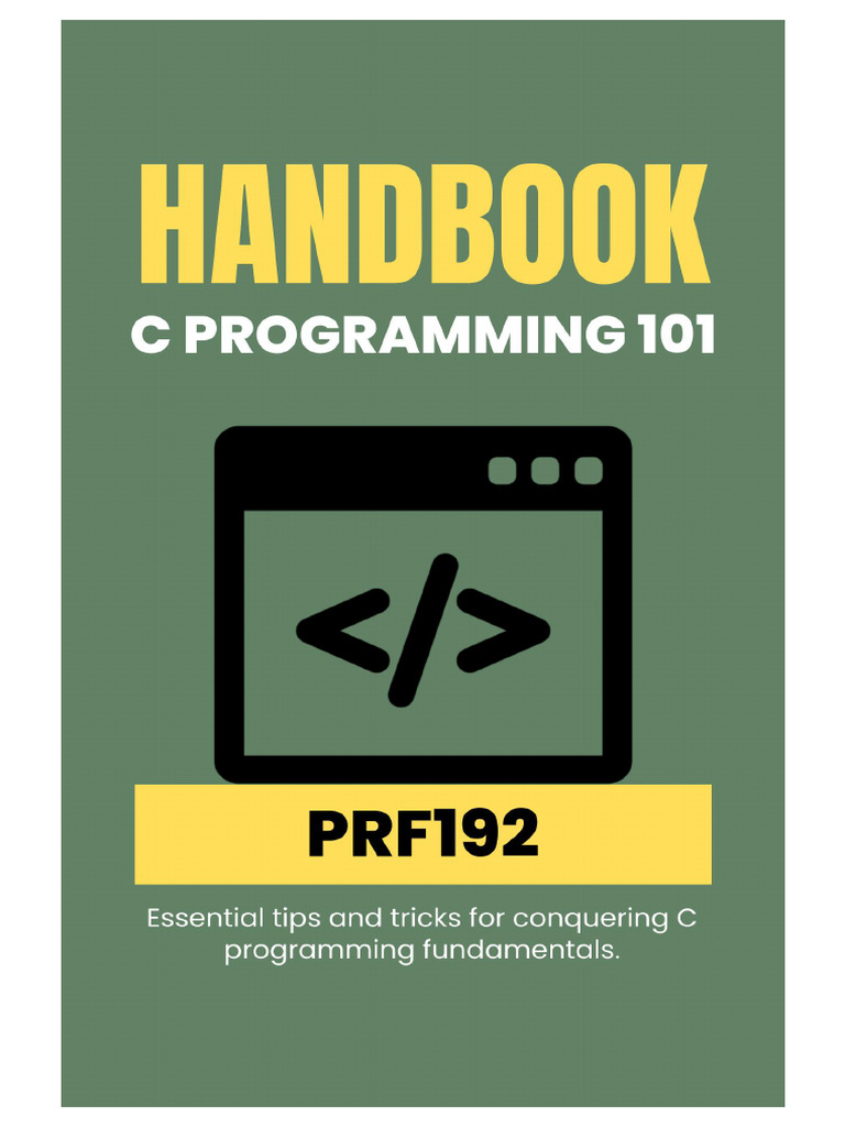 Handbook PRF192 | PDF