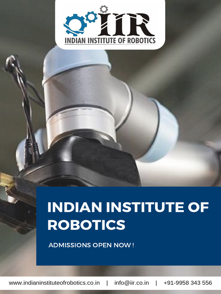 2022 IIR Robotics Course Curriculum | PDF | Microcontroller | Embedded ...