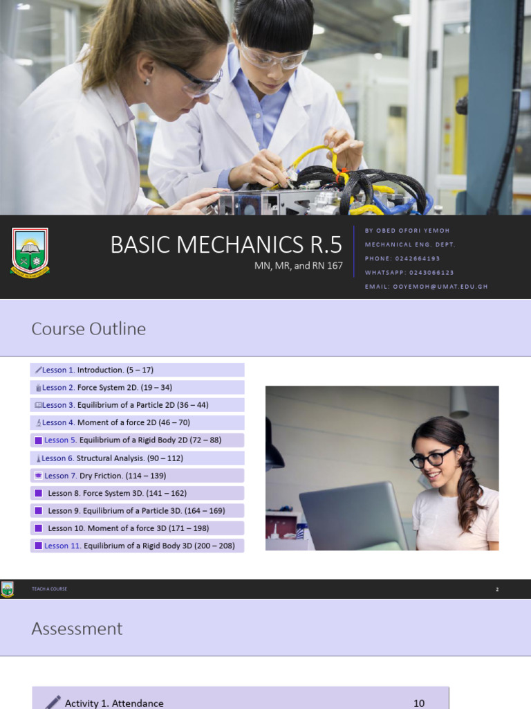 Basic Mechanics Servicing (1) | PDF | Euclidean Vector | Force