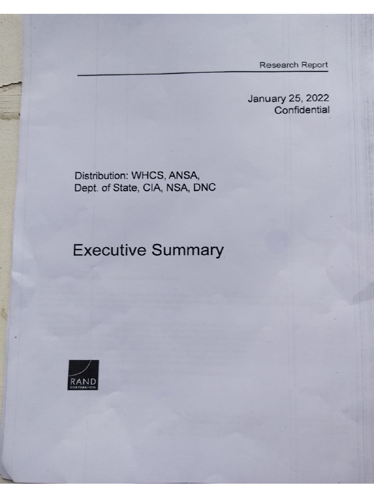 RAND Report On 'Weakening Germany' | PDF