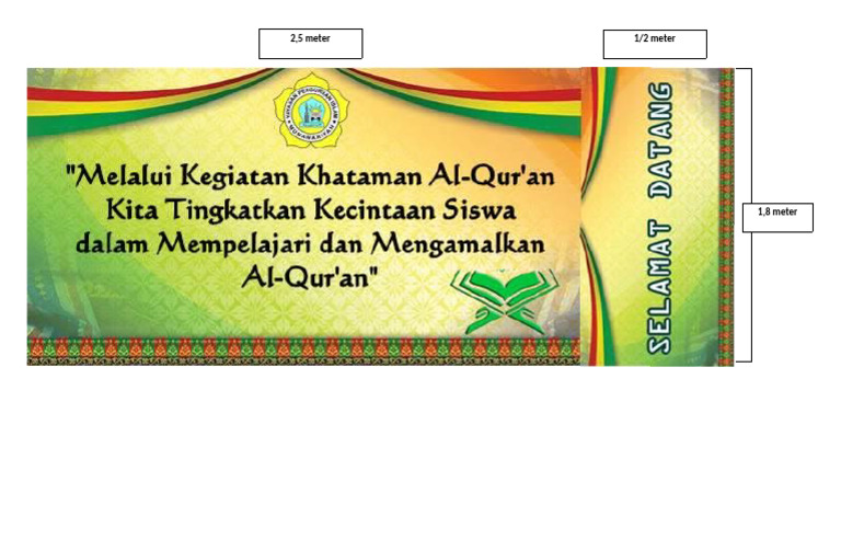 Contoh Print Out Spanduk | PDF