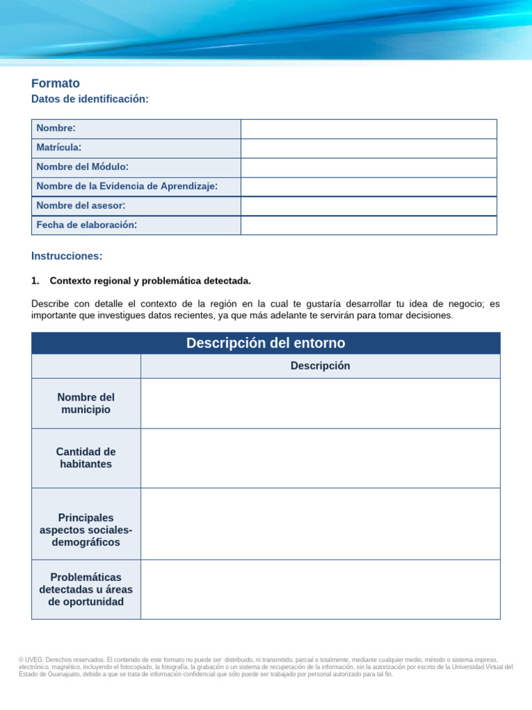 IDN U1 AA1 EA1 Formato | PDF | Aprendizaje