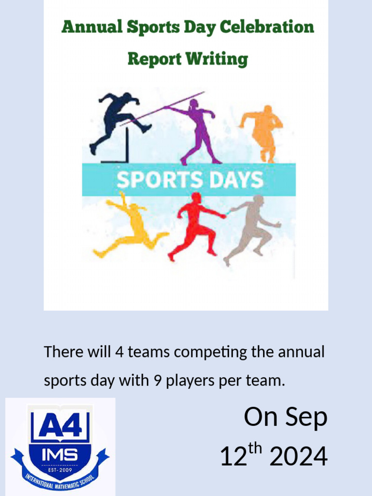 Annual Sports Day Celebration | PDF