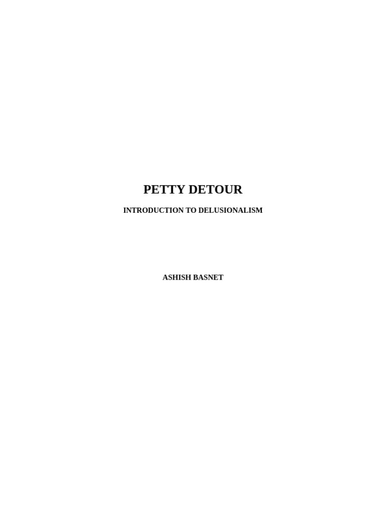 Petty Detour (1) | PDF | Afterlife | Hindu Philosophy