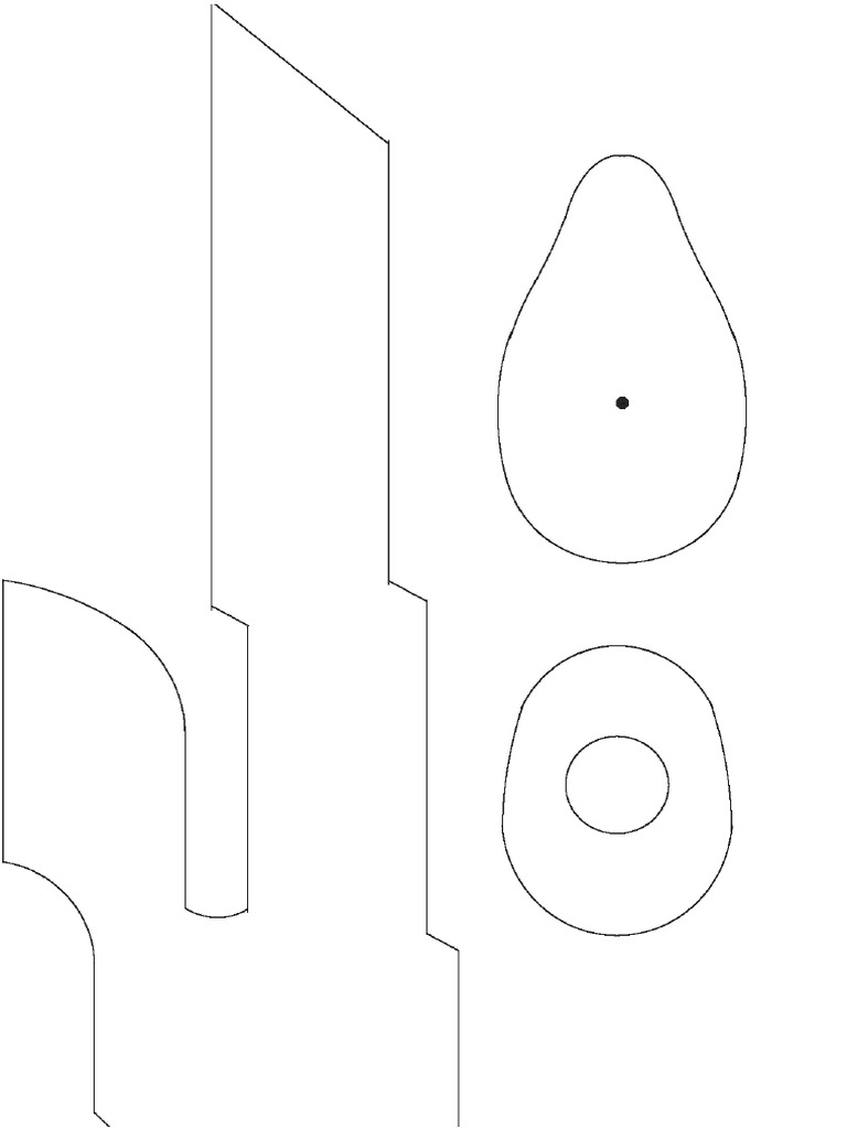 (F4 Paper) Toji Fushiguro Sword Template | PDF