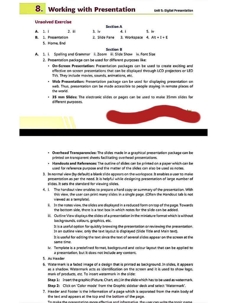 Unit 5 Work | PDF