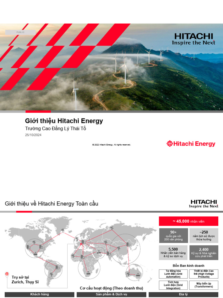 Hitachi Energy Vietnam - Cao Dang LTT | PDF