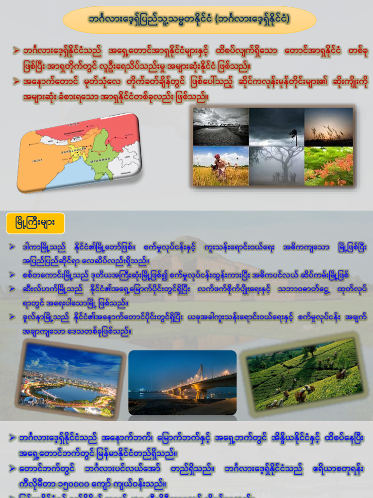 Contry Profile - Bangladesh | PDF