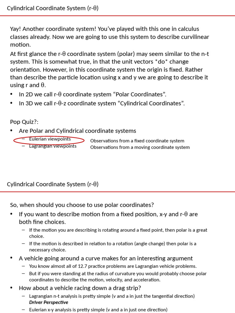12 - 8 Cylindrical Components | PDF | Acceleration | Velocity