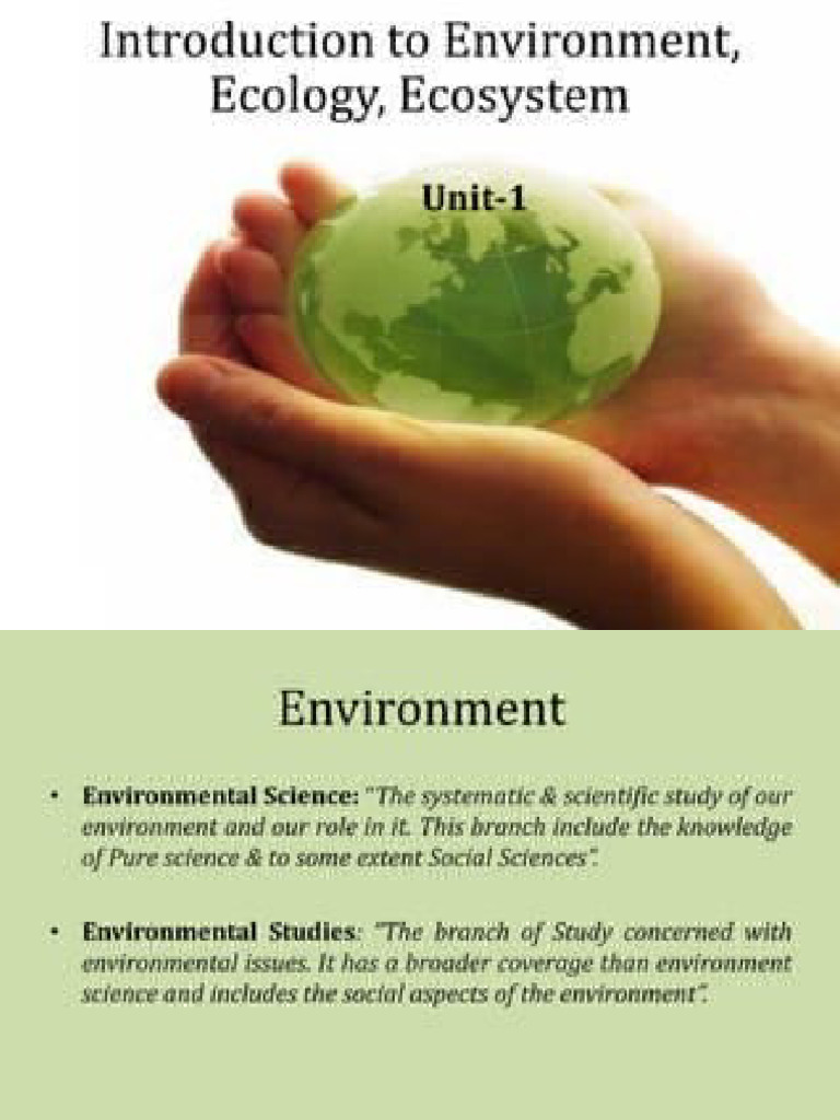 Intro Envi Sci | PDF