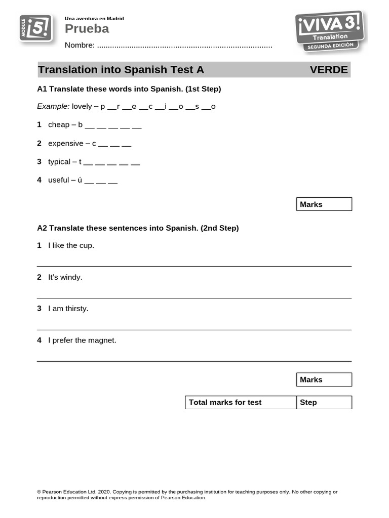 Viva3 2ndedition Ap m5 Translation | PDF
