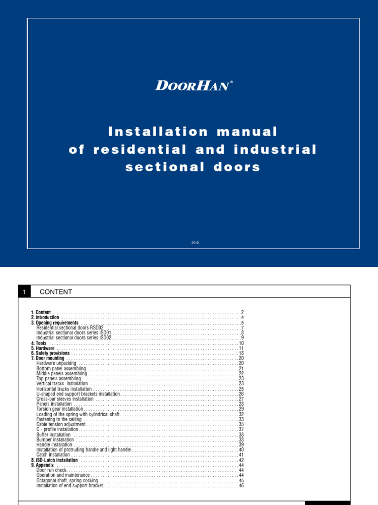 Installation Manual Details-English | PDF | Door | Screw