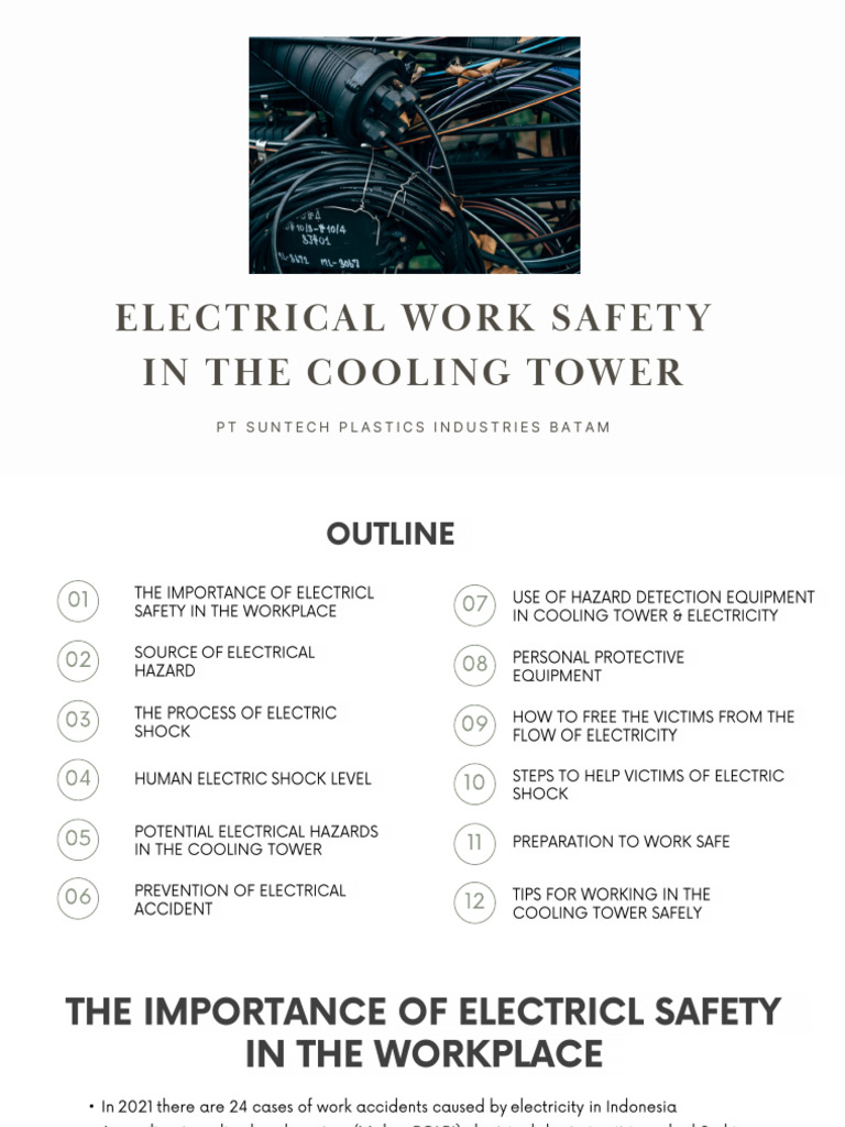 Electrical Work Safety | PDF