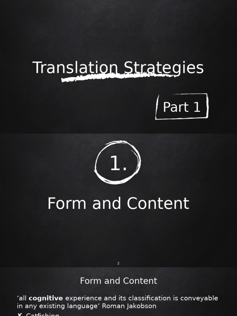 Translation Strategies | PDF | Pickling | Translations
