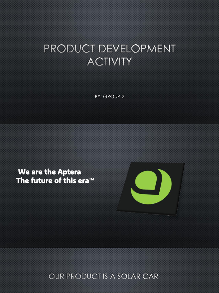 Group 2 Product Dev v2 | PDF