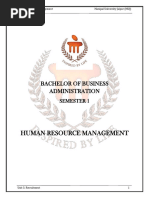 GE3754 Human Resource Management Syllabus | PDF | Human Resource Management | Human Resources