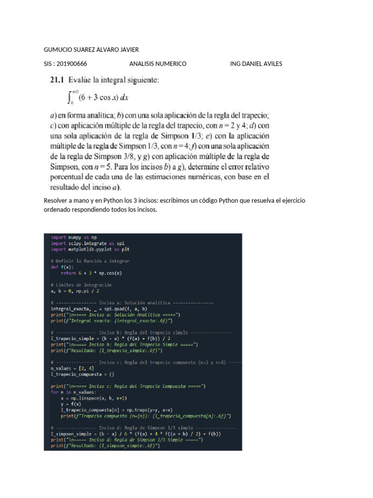 Numerico 2.5 | PDF