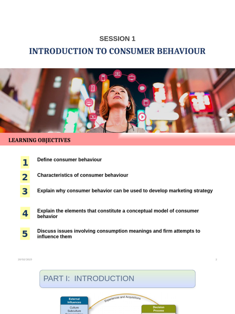 Session 1 - Introduction | PDF | Consumer Behaviour | Behavior