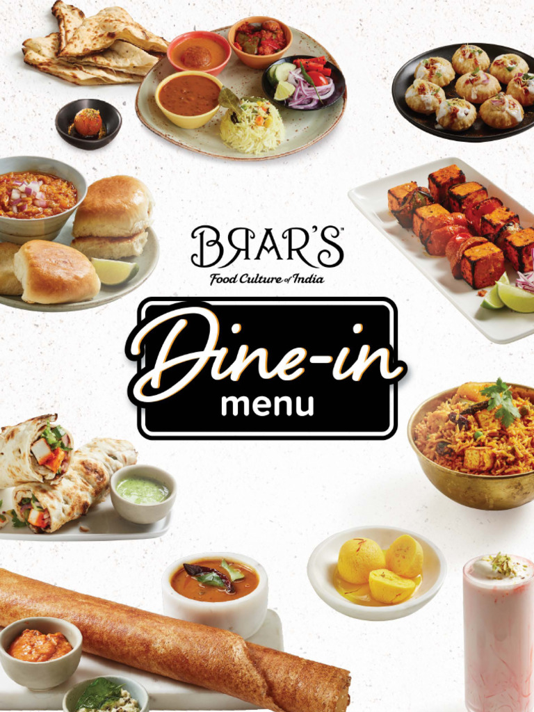 Brars Dine in Digital Menu V2 | PDF