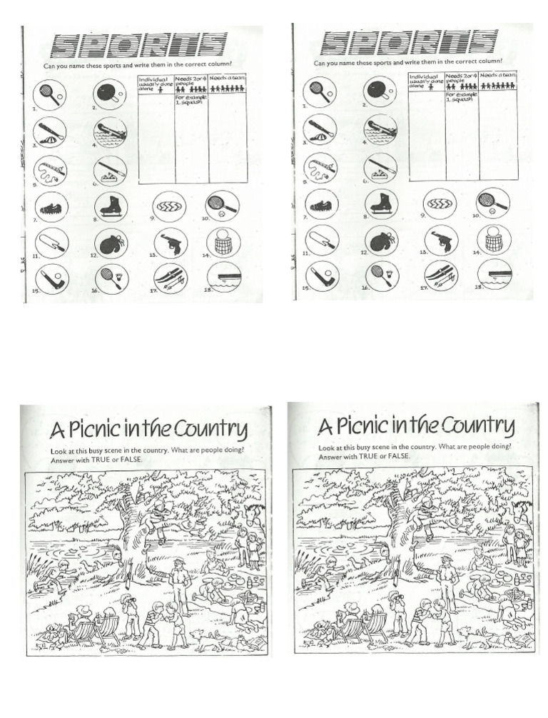 continuous tense (picture) | PDF