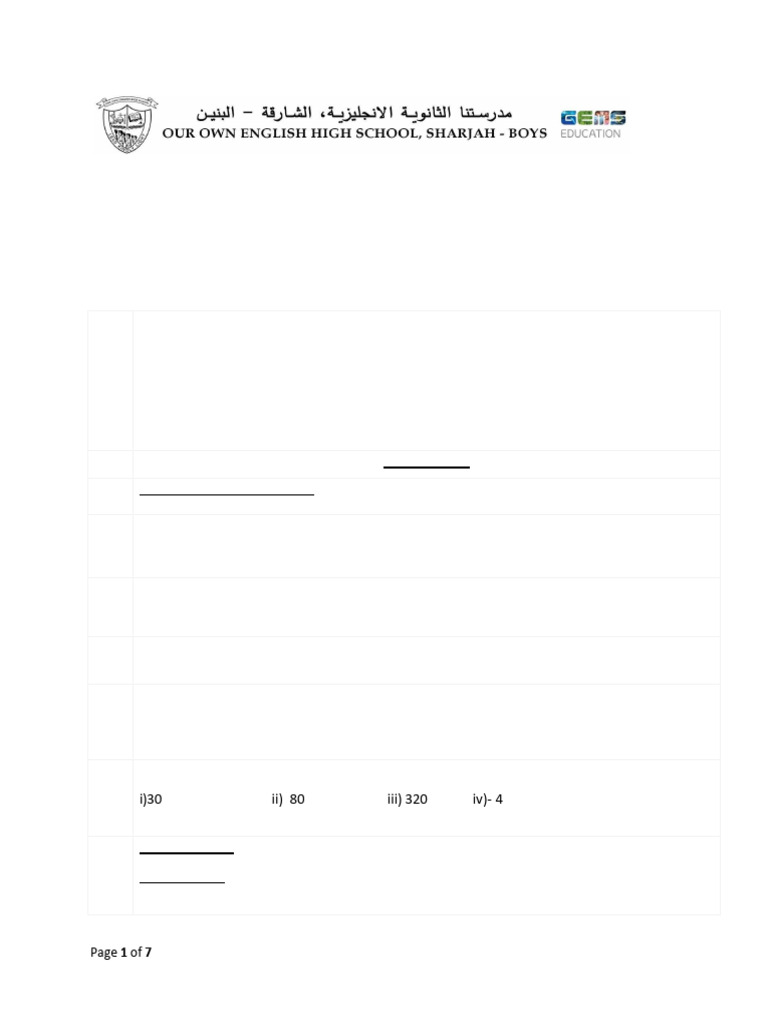 FACTORS and MULTIPLES Work Sheet | PDF | Prime Number | Elementary ...