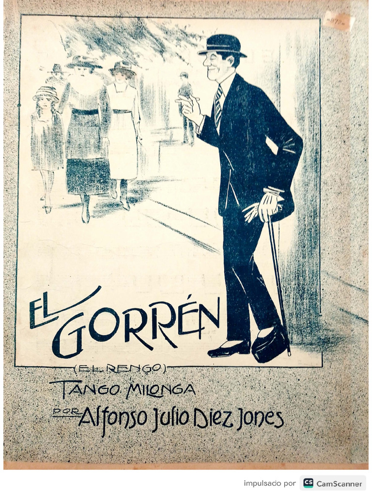 El Gorrén (Alfonso Julio Diez Jones) - Tango Milonga | PDF