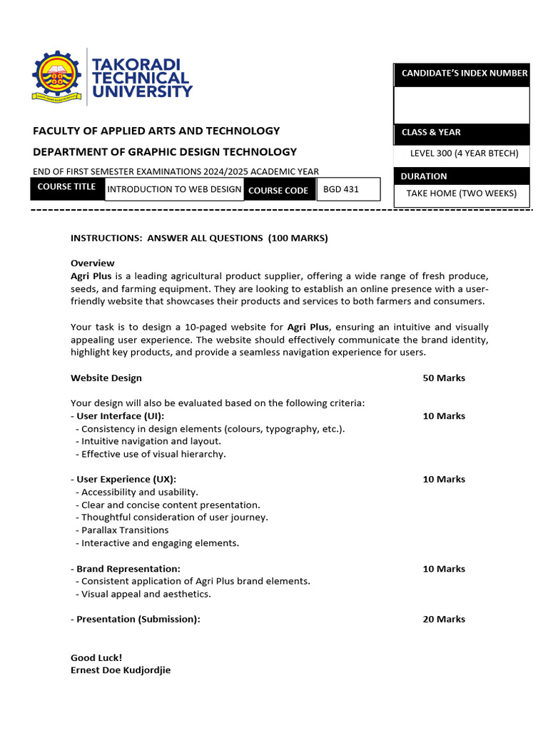 Intro To Web Design | PDF