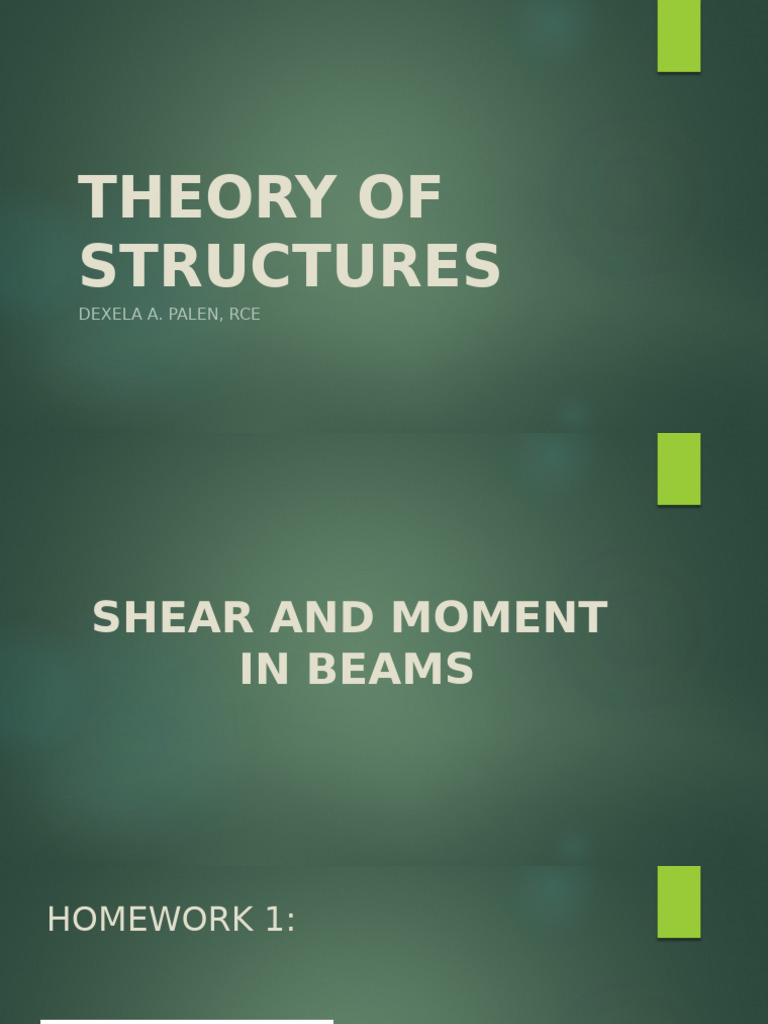 Theory of Structures | PDF