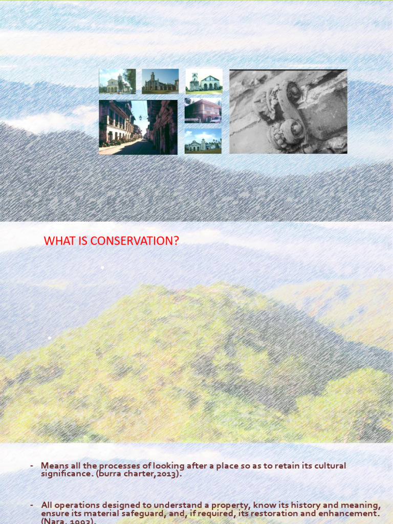 Conservation Charter | PDF | Cultural Heritage