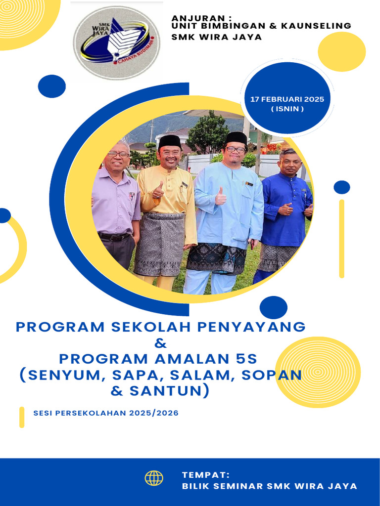 Program Sekolah Penyayang & Program Amalan 5S (Senyum, Sapa, Salam ...