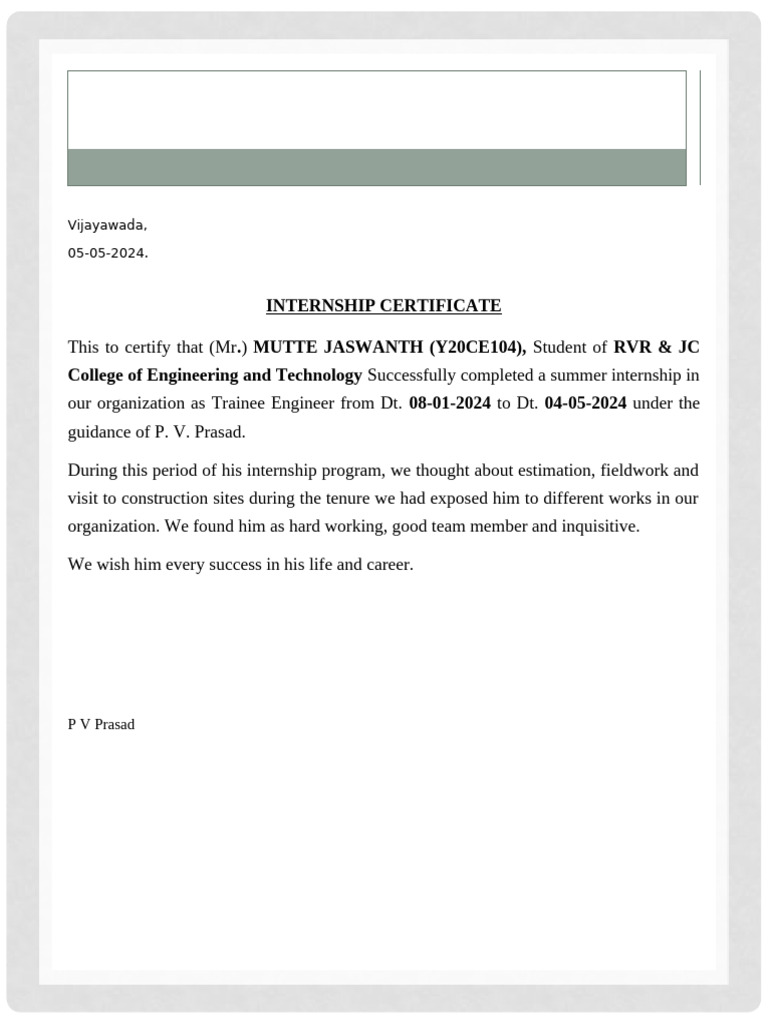 Mutte Jaswanth (Y20ce104) | PDF