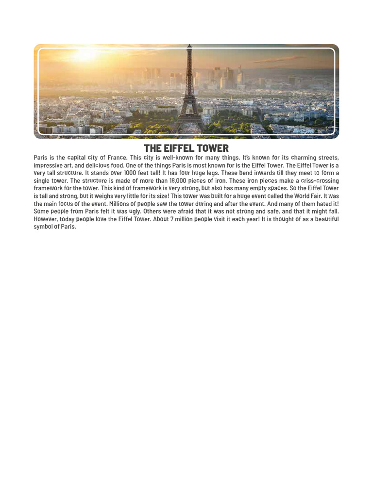 The Eiffel Tower | PDF