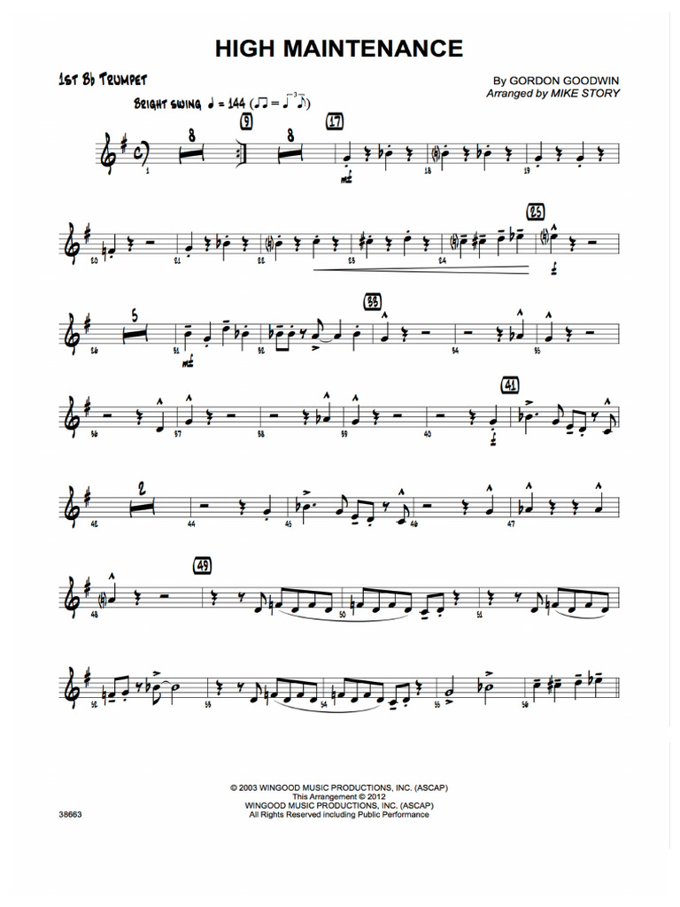 High Maintenance Trpt1 | PDF