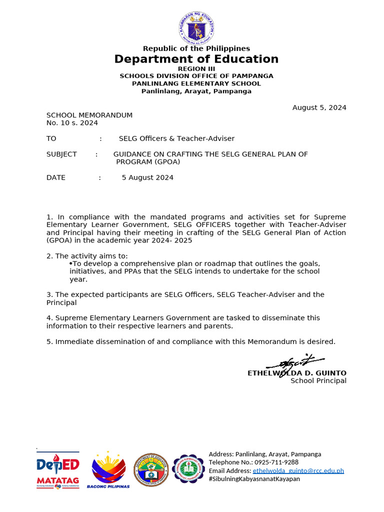 SELG-ACR-Sample | PDF