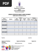 Template - SELG SSLG Annual Accomplishment Report | PDF