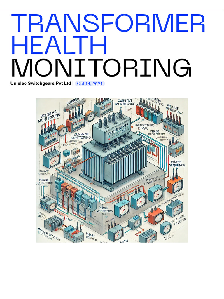 Transformer Health Monitoring Parameters | PDF