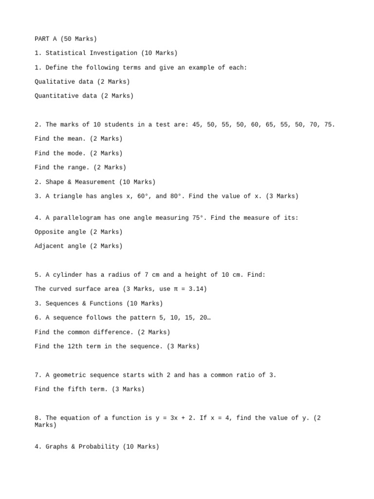 Maths Ps | PDF | Area | Triangle