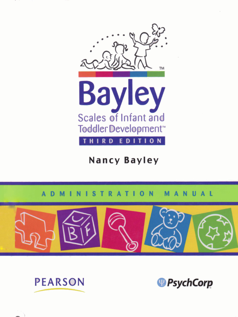 Bayley-III. Manual de Aplicación [Inglés] | PDF