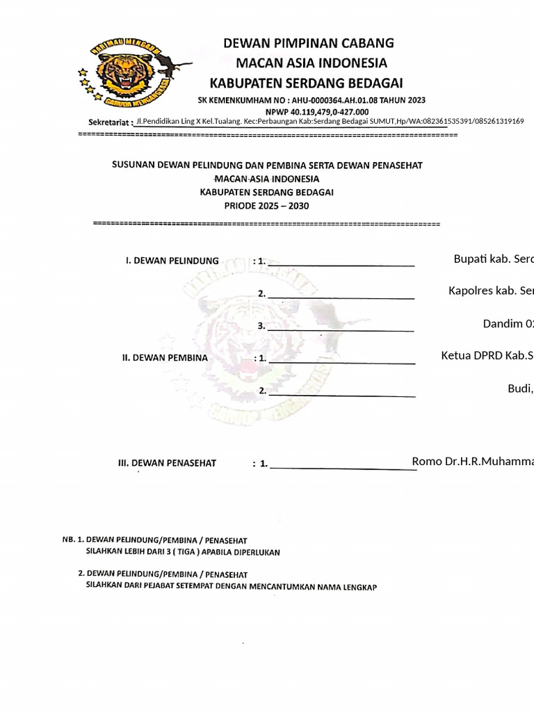 Macan Asia Indonesia | PDF