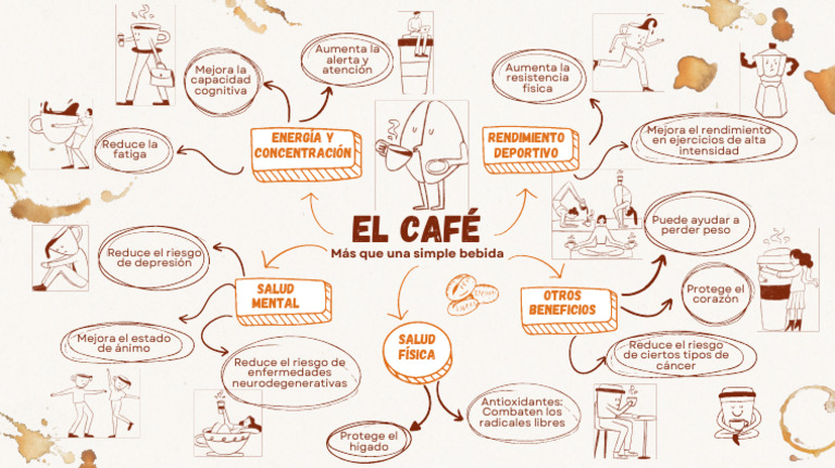 Mapa Mental Beneficios Del Café Ilustración - 20250219 - 234758 - 0000 ...