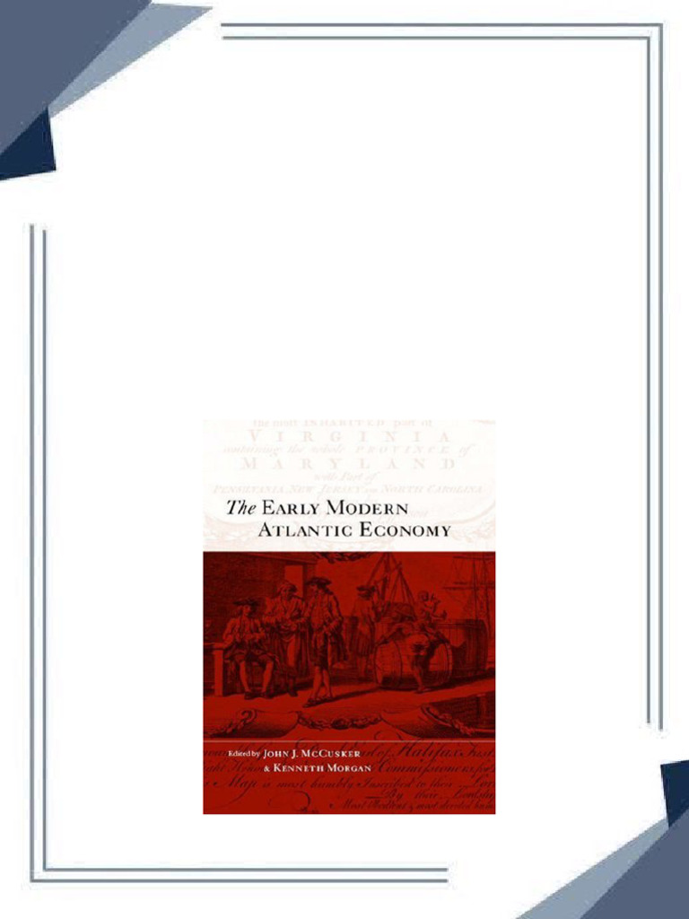 (Ebook) The Early Modern Atlantic Economy by John J. McCusker, Kenneth ...